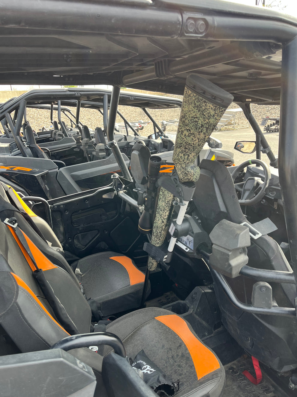Sidekick SXS Gun Rack – Ready To Shoulder