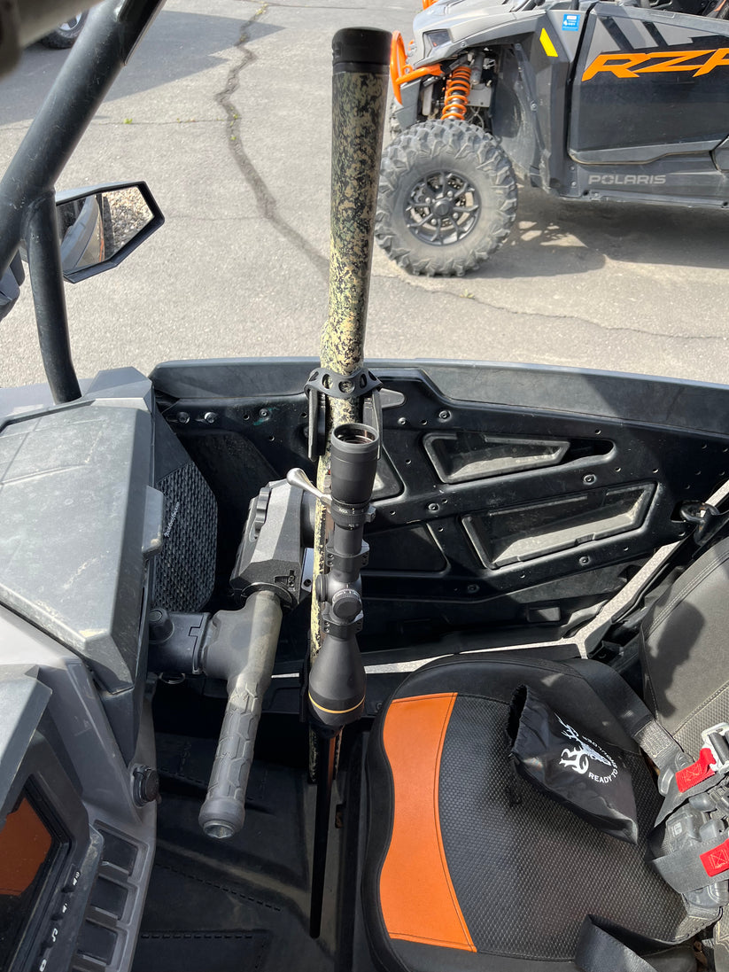 Sidekick SXS Gun Rack – Ready To Shoulder
